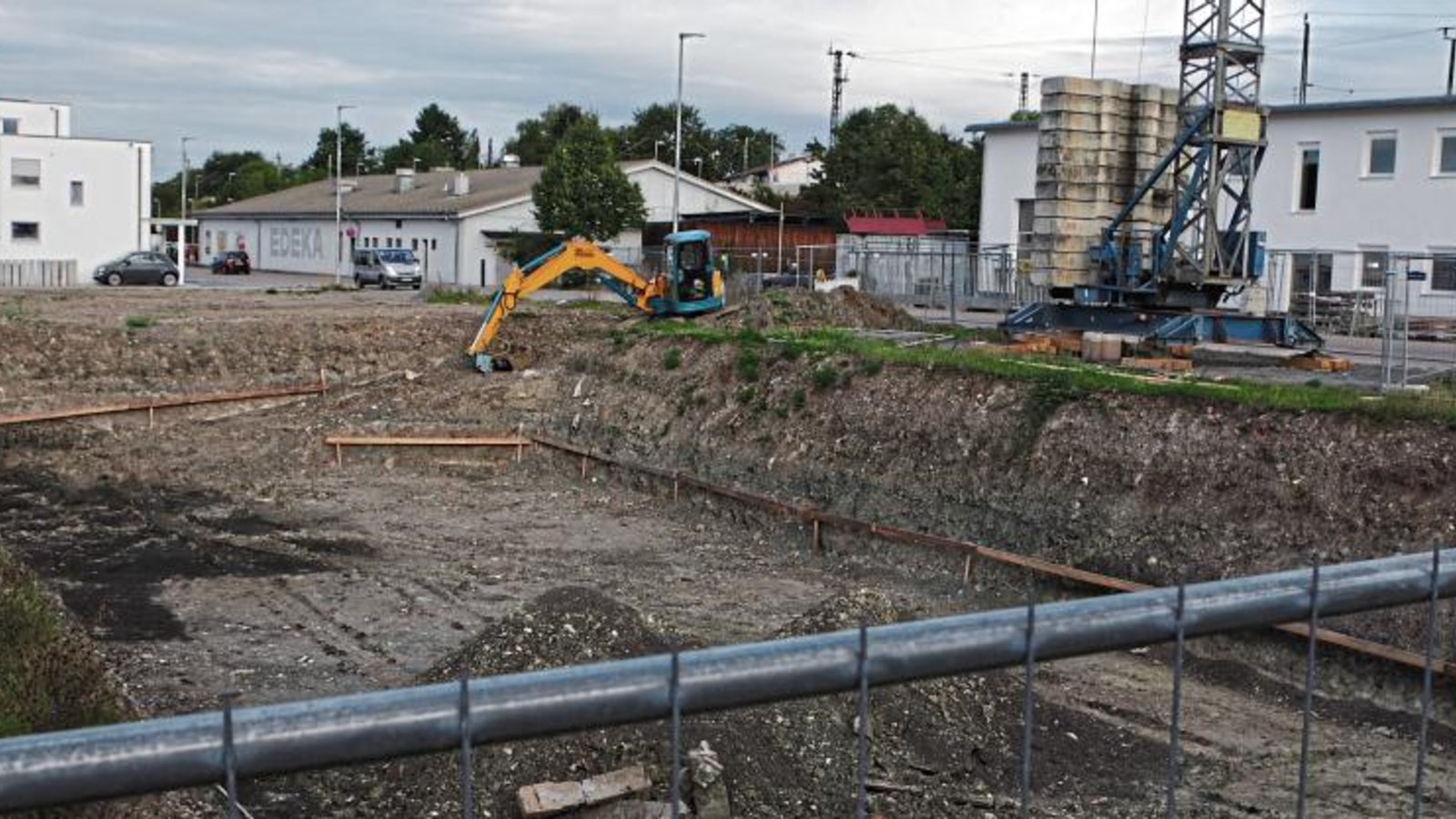 Im Baugebiet auf Sulfat und Ölreste gestoßen