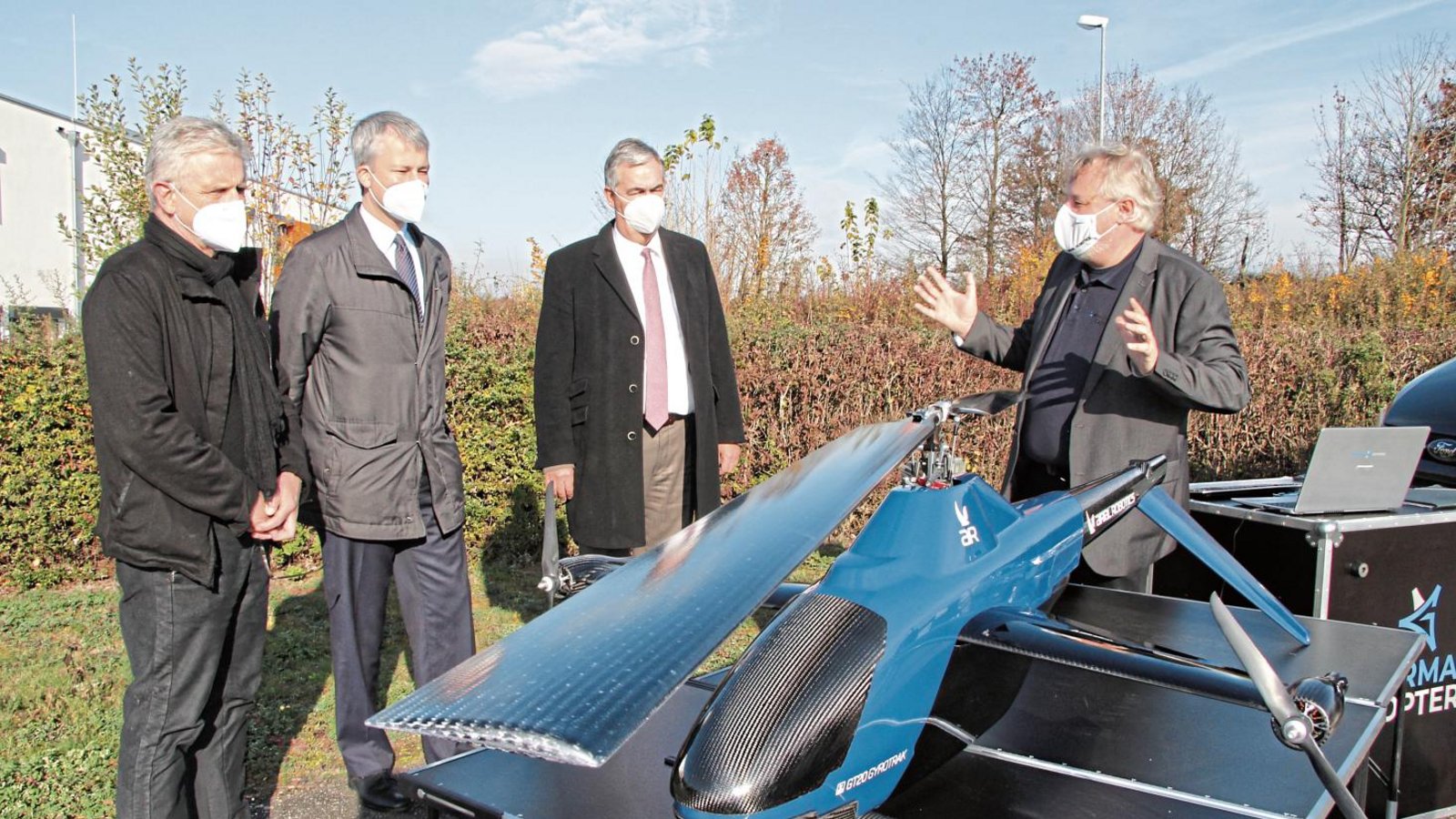 Hält den Kurs selbst bei Windstärke 10