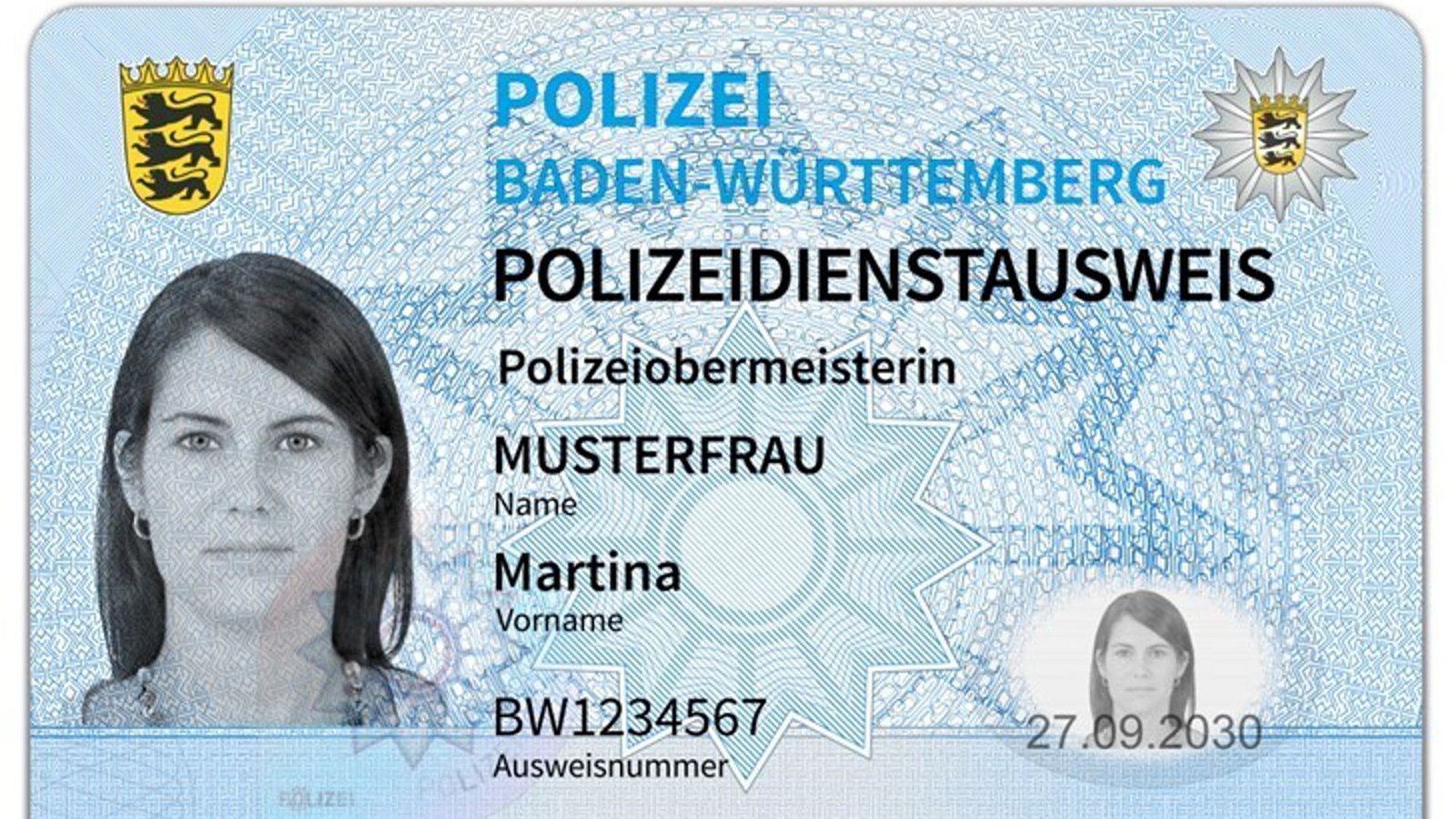 28 500 Polizisten im Land bekommen neue Ausweise – so sehen sie aus