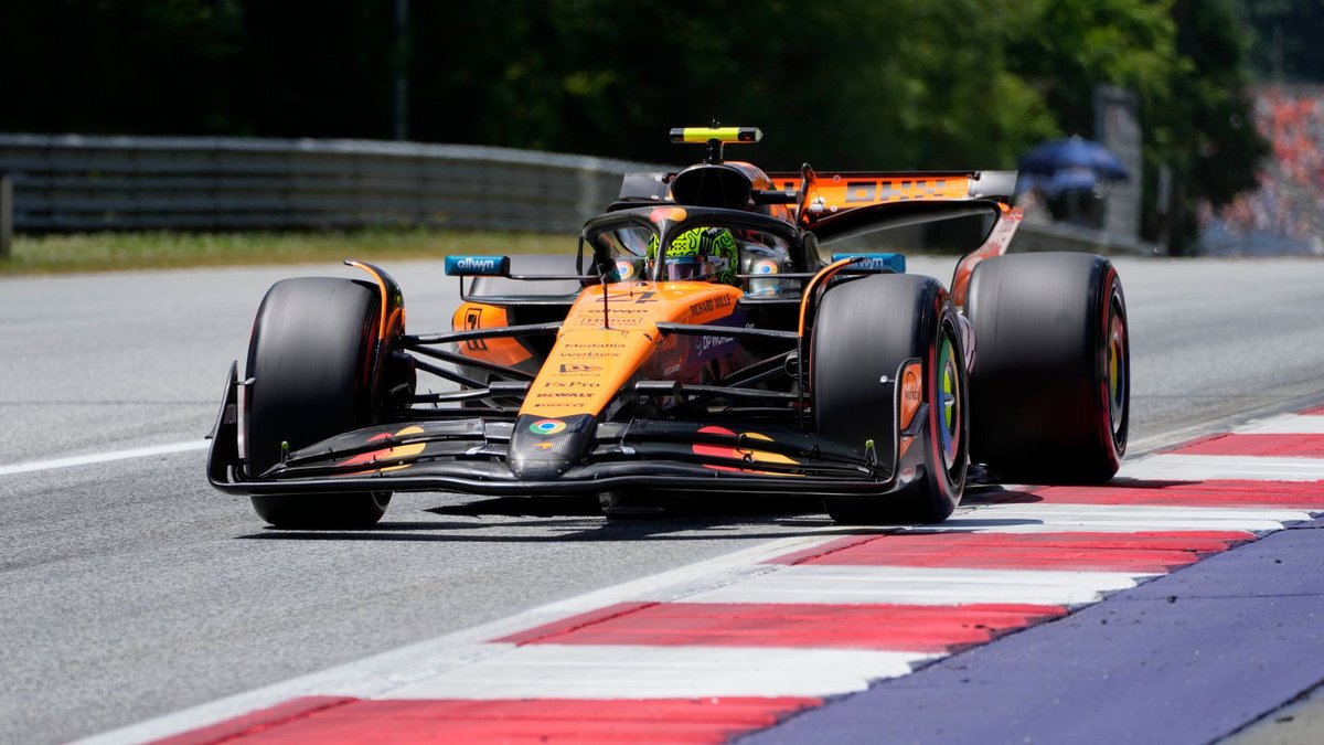 Formel-1-Pilot Norris holt sich Pole Position in Spielberg