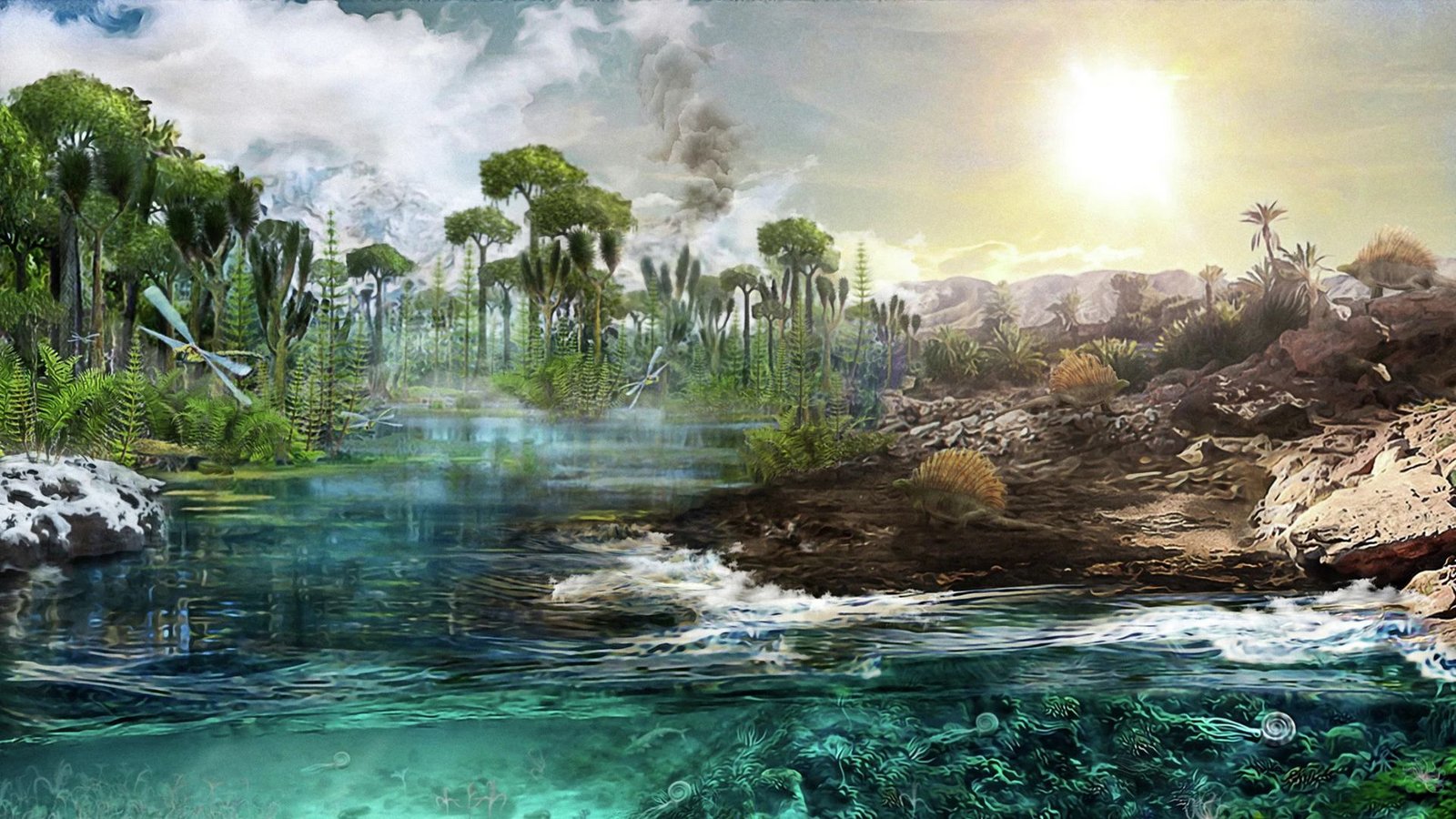 Wie CO2 seit Hunderten von Millionen Jahren das Erdklima beeinflusst