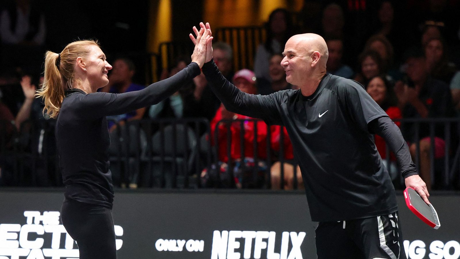 Ehepaar Graf/Agassi gewinnt Millionenspiel im „Pickleball“