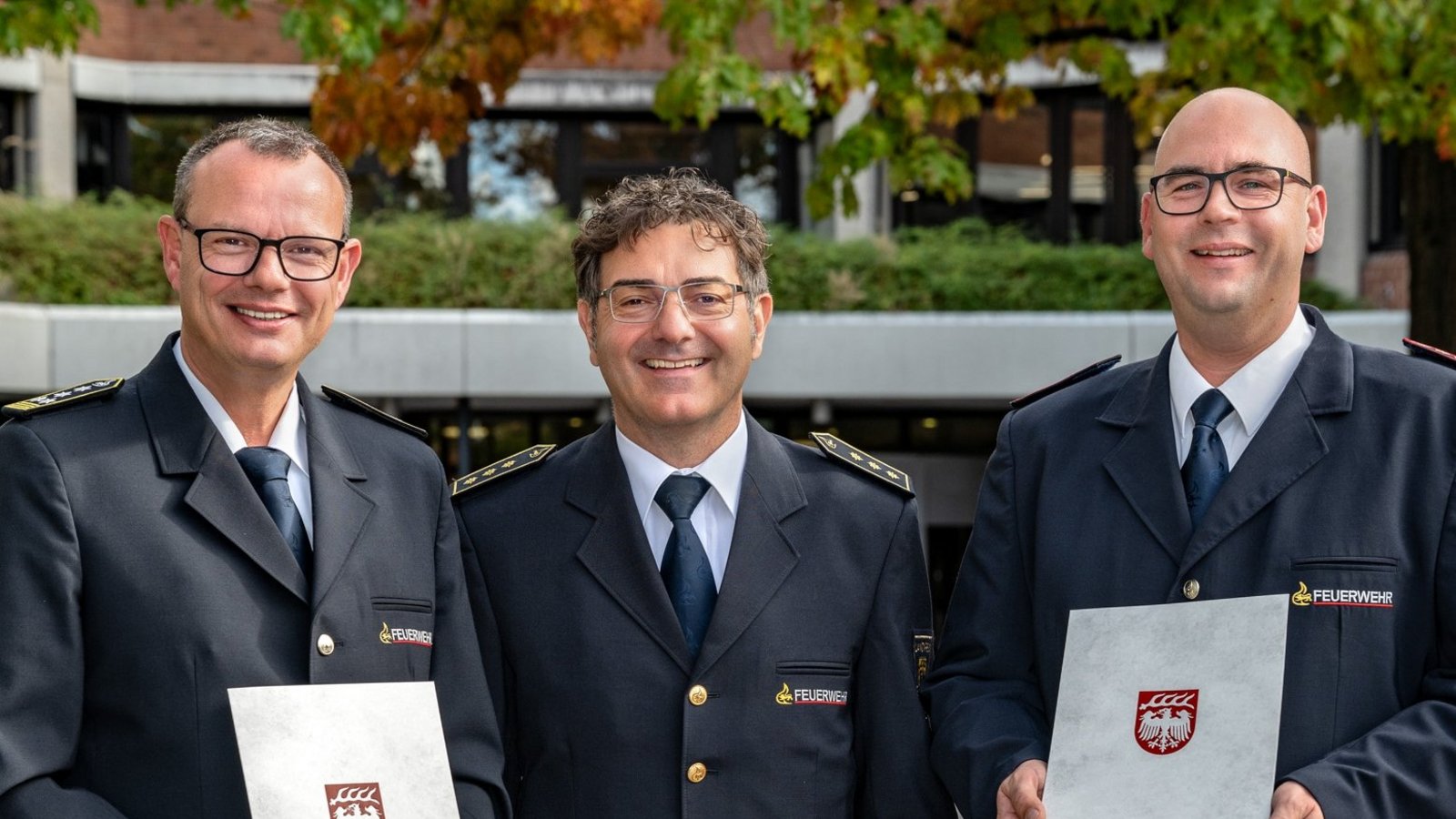 Zwei neue Stellvertreter für den Ludwigsburger Kreisbrandmeister