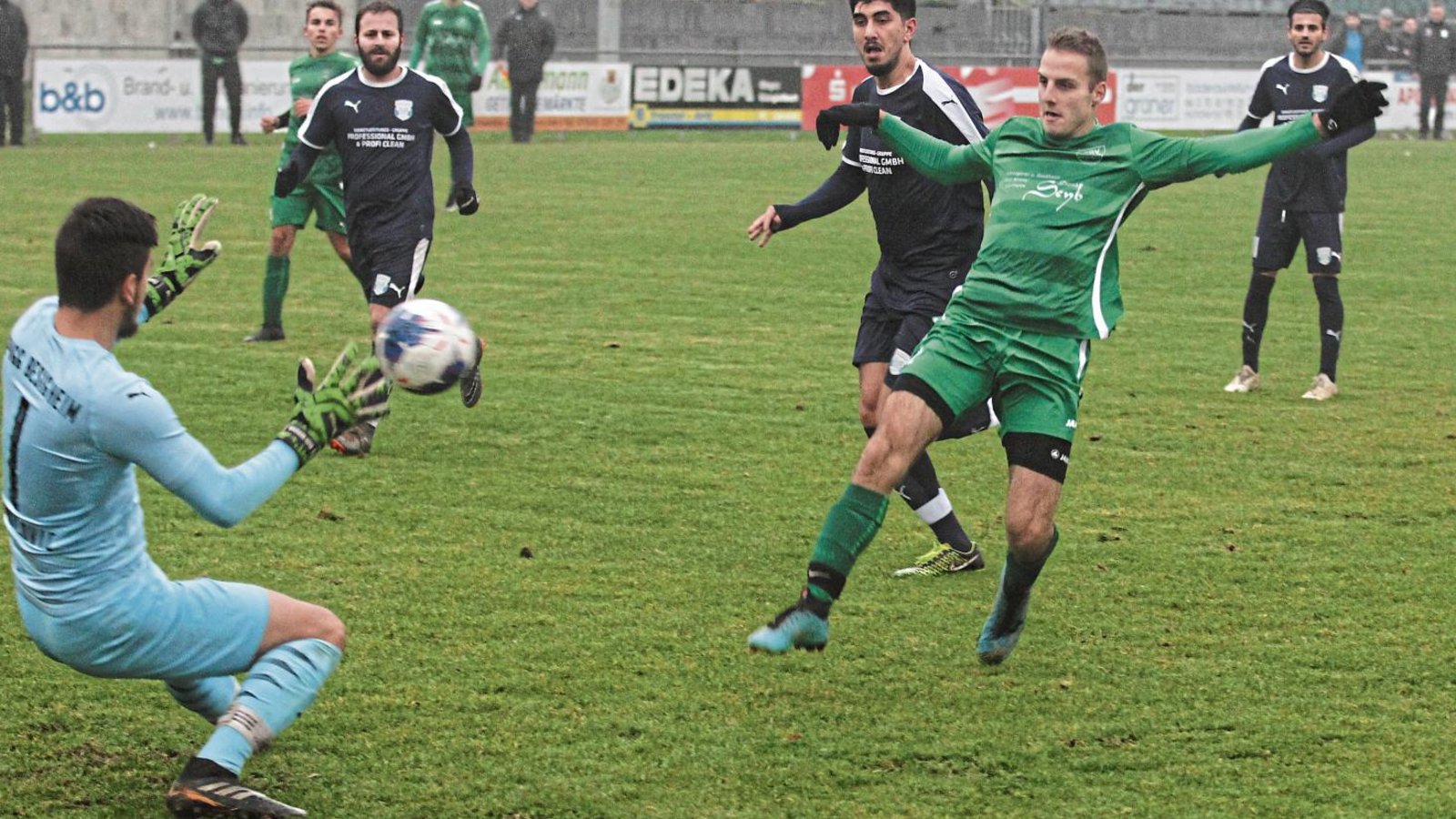 Mannschaftliche Energieleistung der Kleinglattbacher