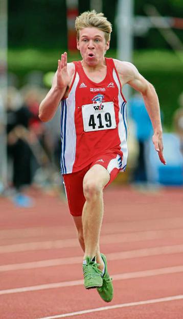 Die LG-Athleten haben eine starke Sprintgarde