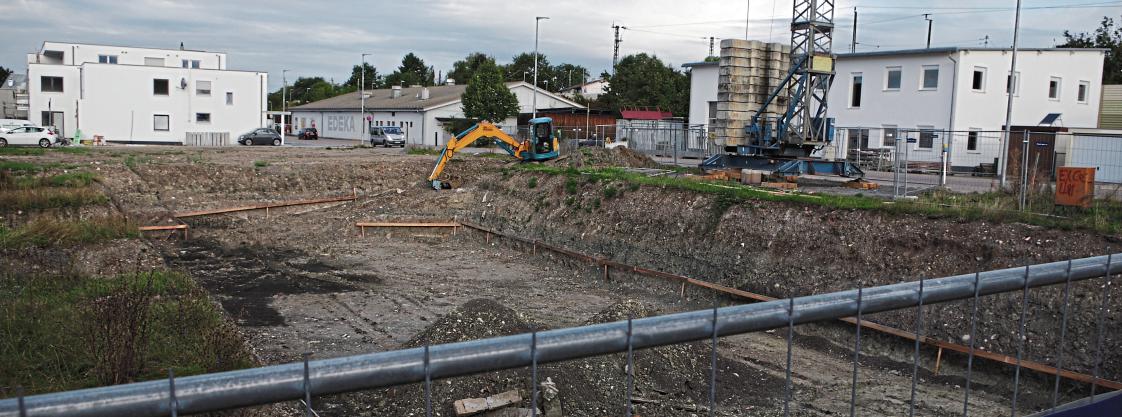 Im Baugebiet auf Sulfat und Ölreste gestoßen