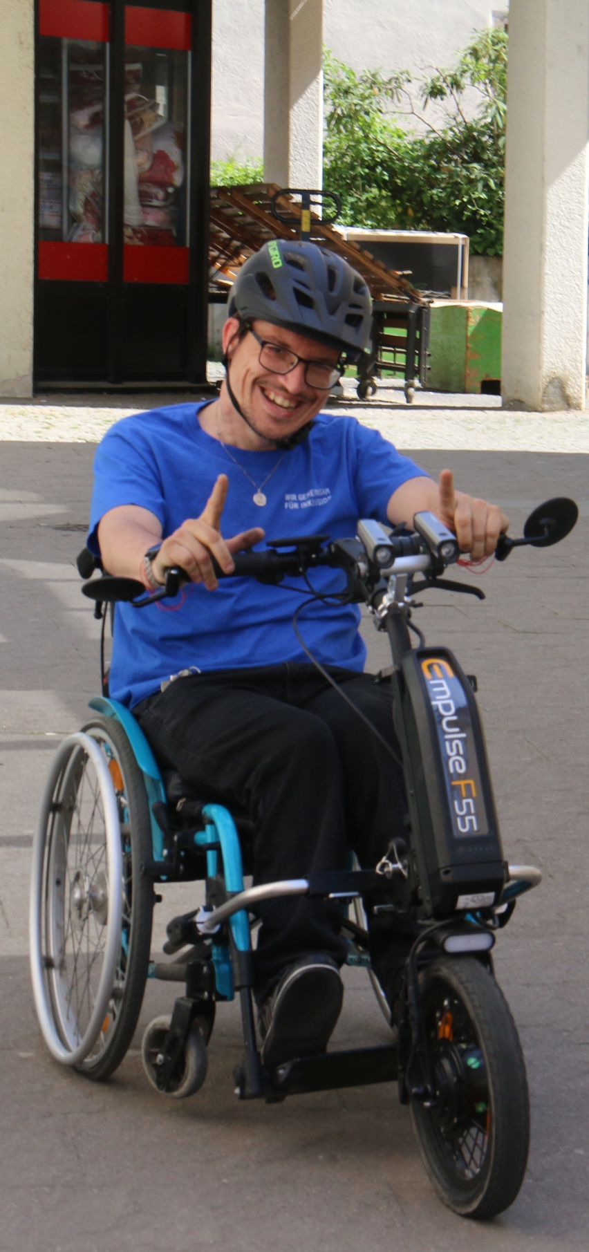 Laufen bis die Pressluftflasche leer ist