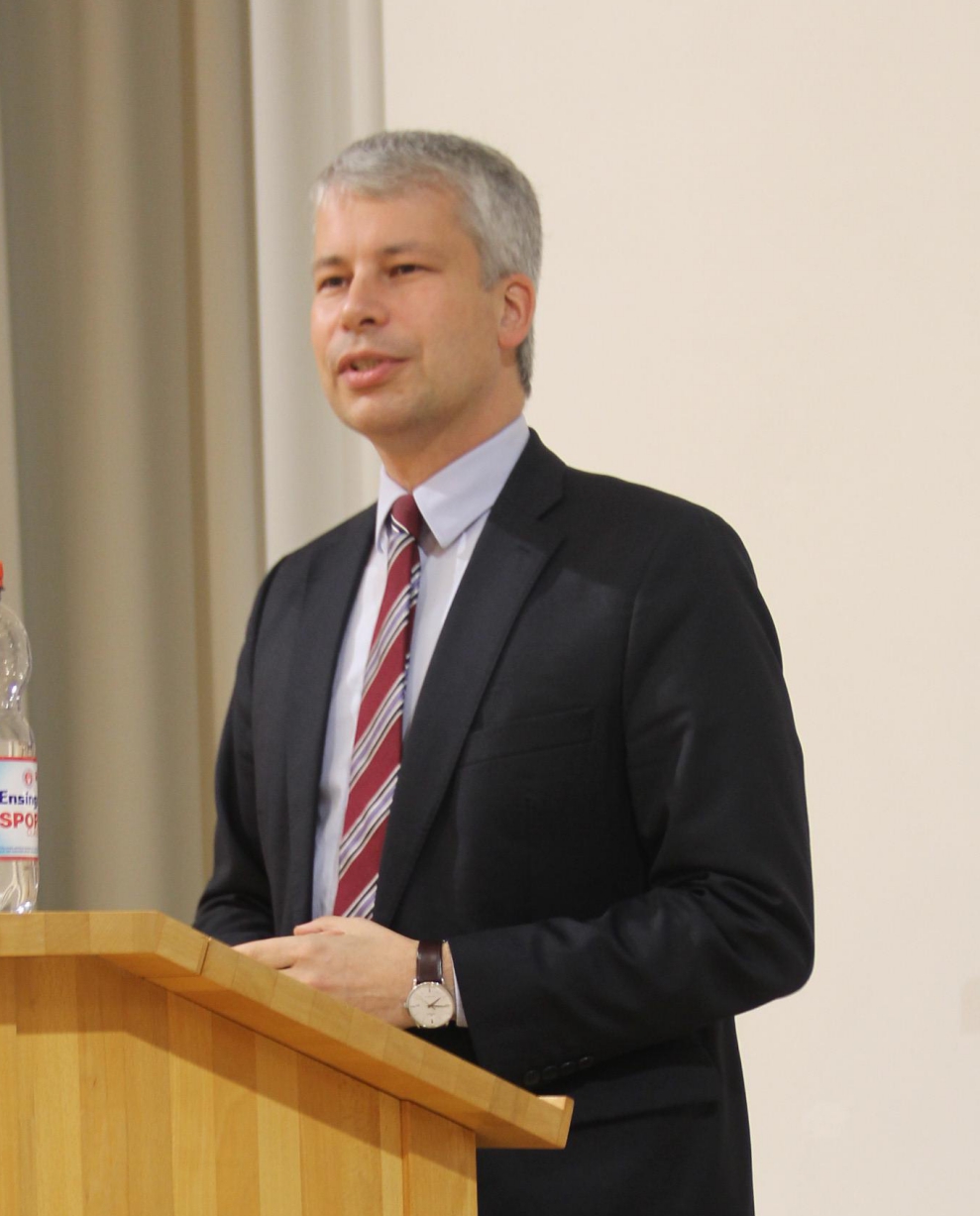 Steffen Bilger beim Männervesper