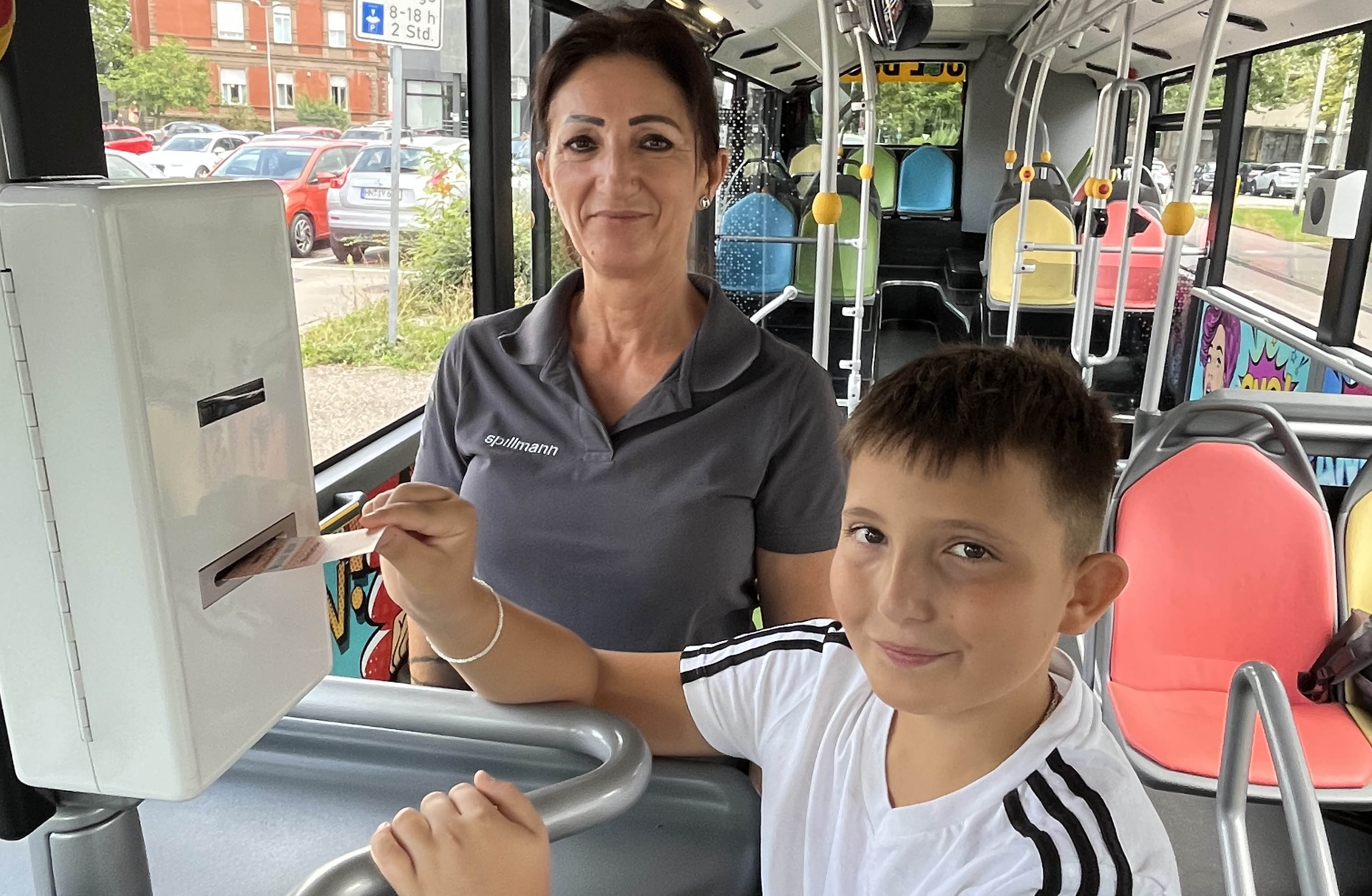 Kostenloses Ticket für das Schulwegtraining