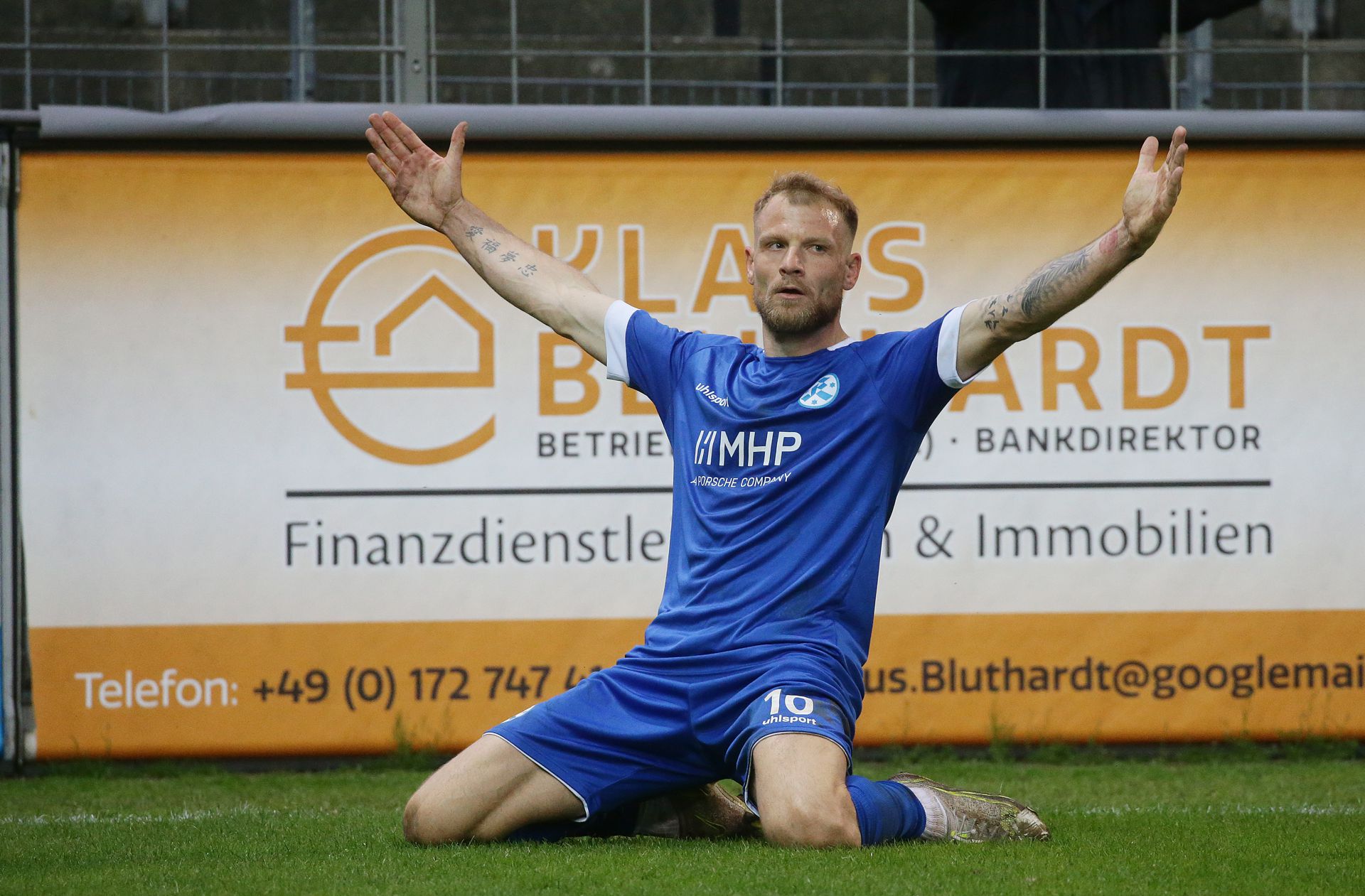 Kevin Dicklhuber läuft so richtig heiß