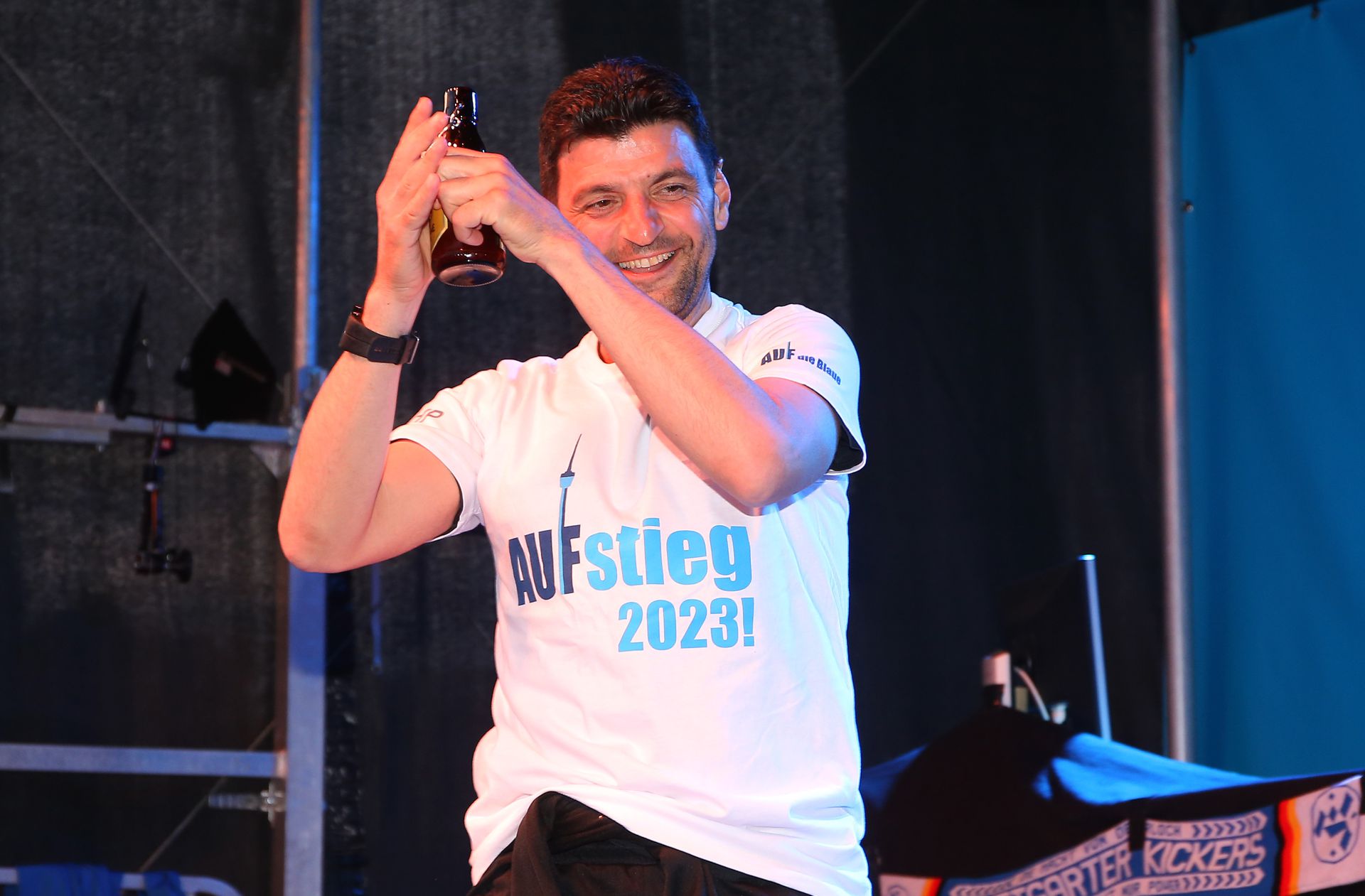Das sind die emotionalsten Bilder der Aufstiegsparty