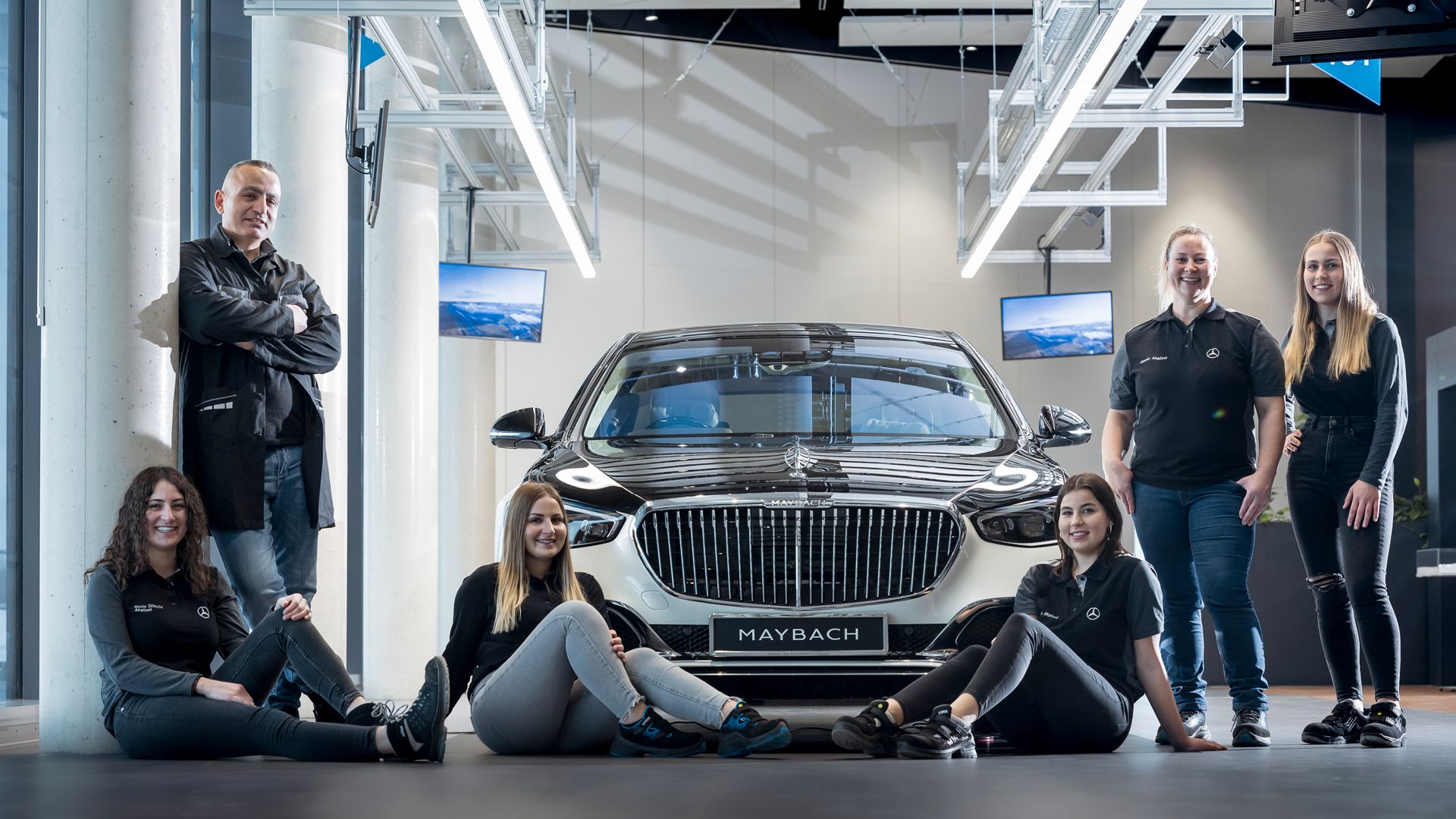 Wenn die ganze Familie bei Mercedes schafft